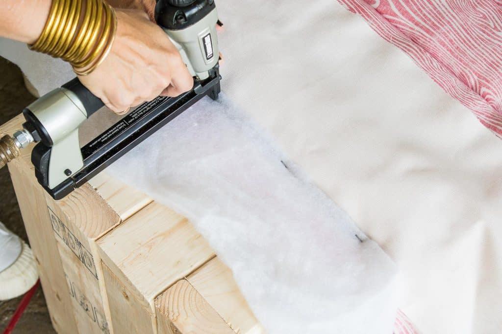 How to Make a Channel Tufted Upholstered Bench - At Charlotte's House
