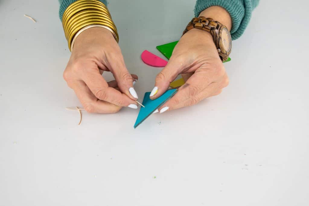 Day 1: Simple Wooden Shapes Ornament - At Charlotte's House