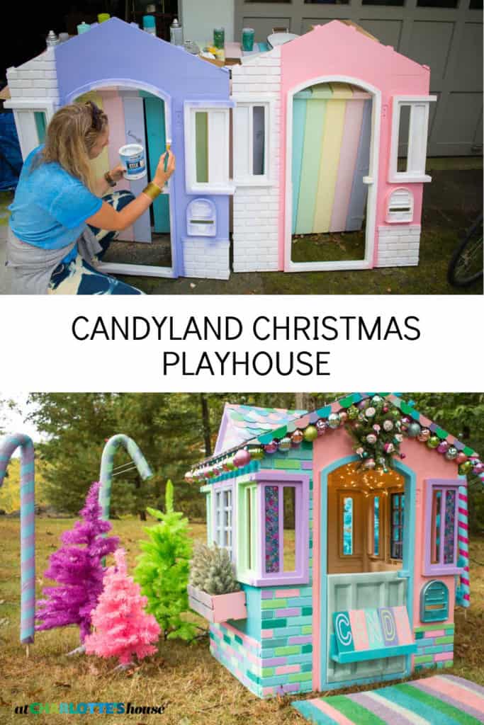 CANDYLAND CHRISTMAS PLAYHOUSE - At Charlotte's House