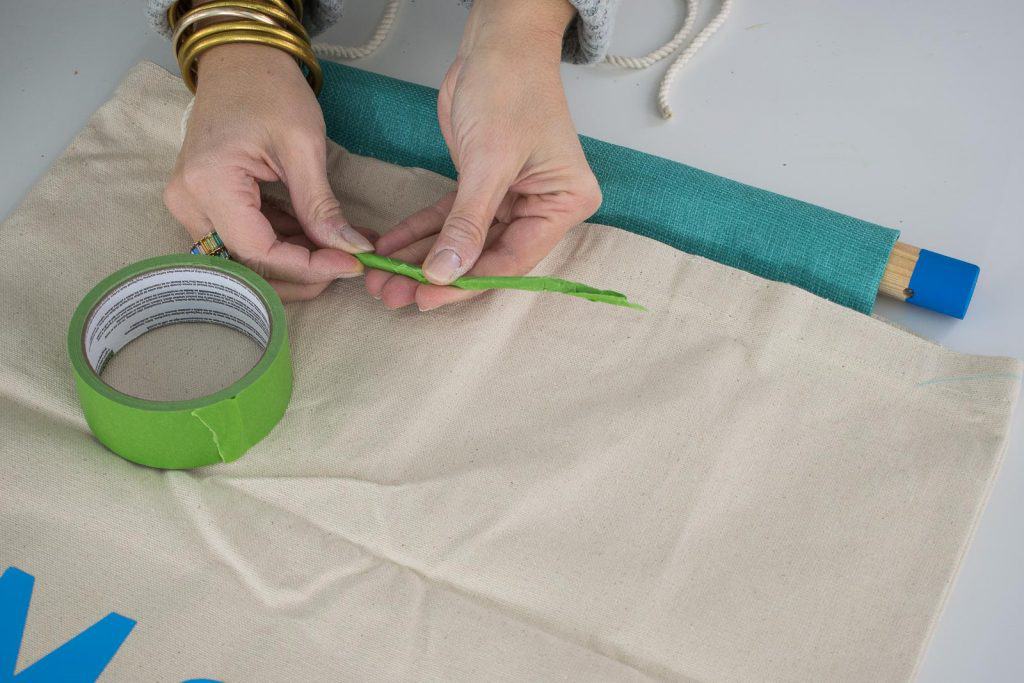 DIY Canvas Mudroom Storage Bags - At Charlotte's House