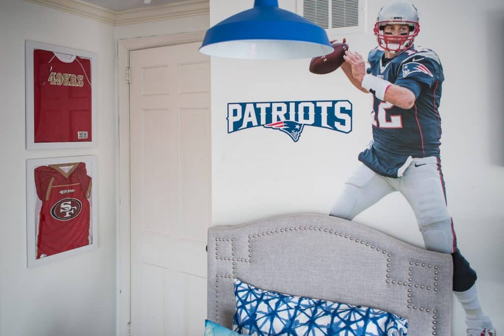 Sports Decor for a Boys Room - At Charlotte's House