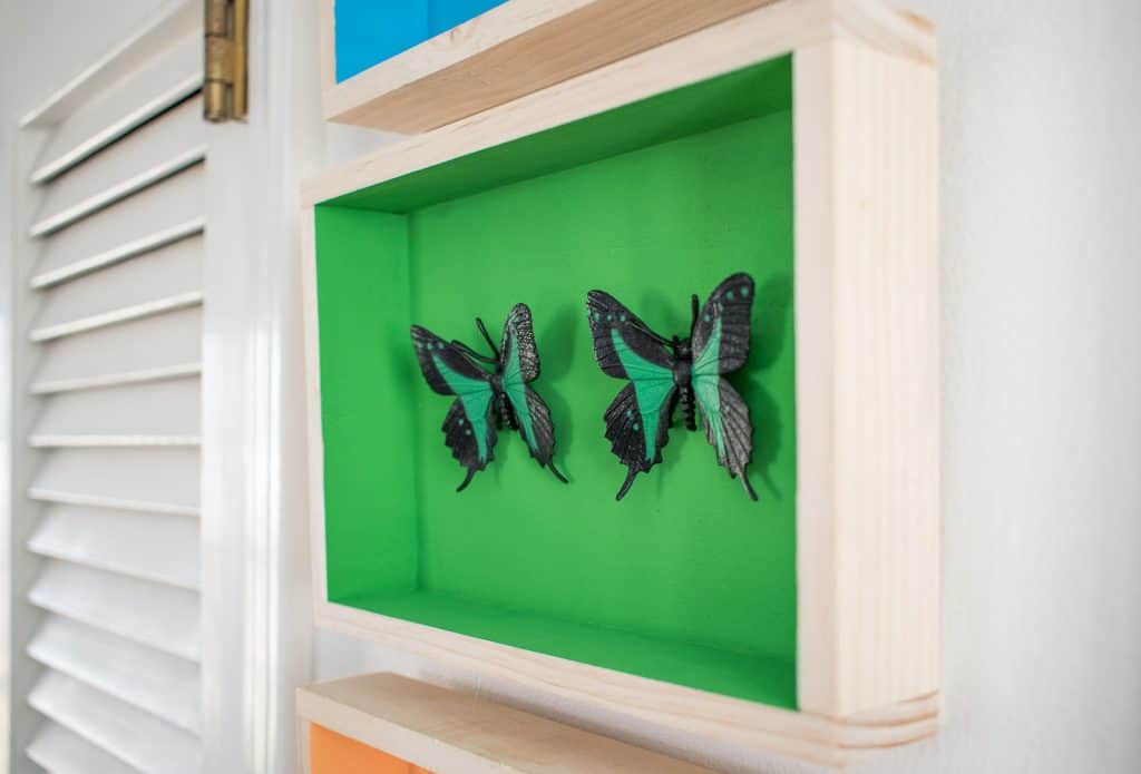 Easy Butterfly DIY Shadow Box - At Charlotte's House