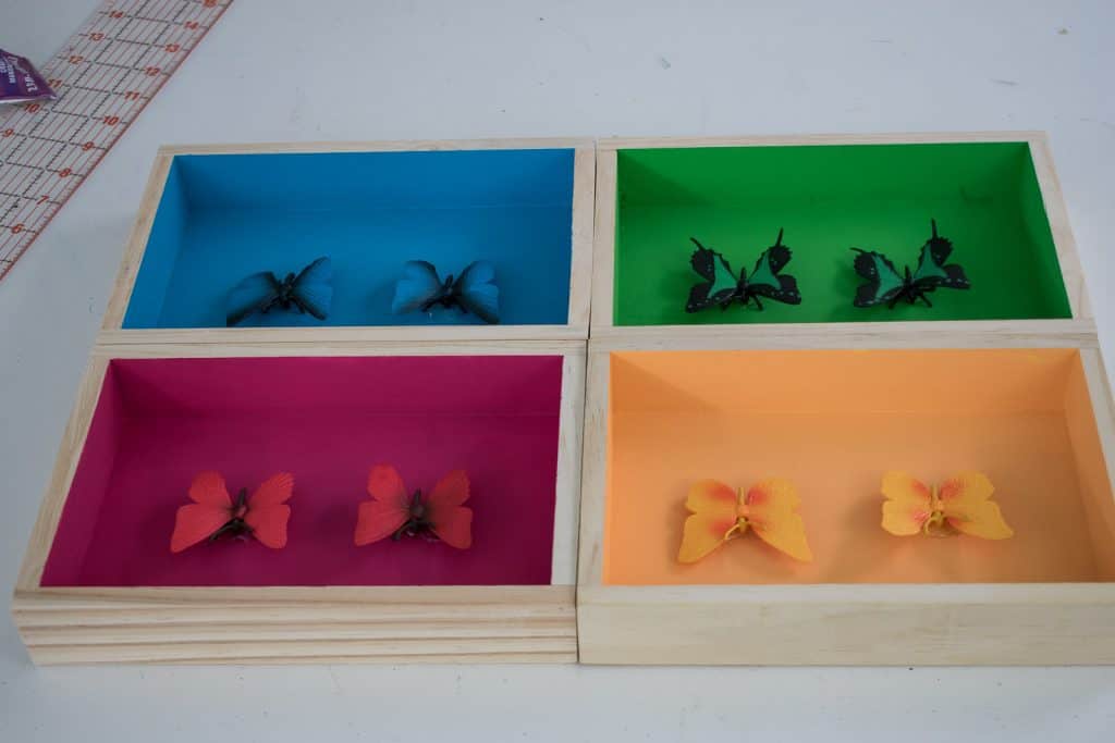 Easy Butterfly DIY Shadow Box - At Charlotte's House