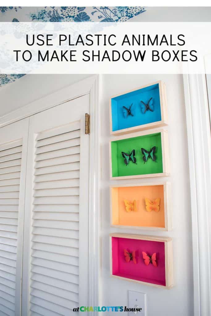 Easy Butterfly DIY Shadow Box - At Charlotte's House