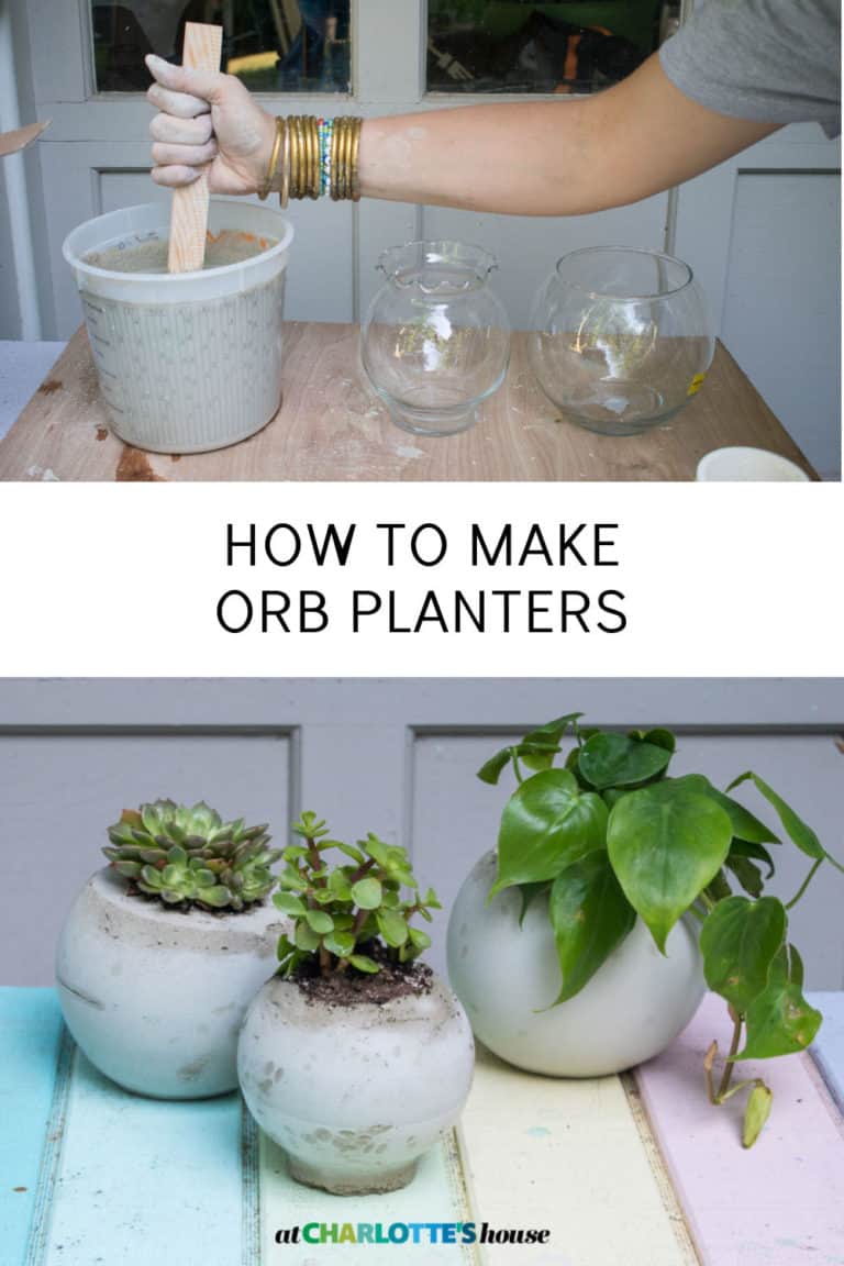 HOW TO MAKE ORB PLANTERS 2 - At Charlotte's House
