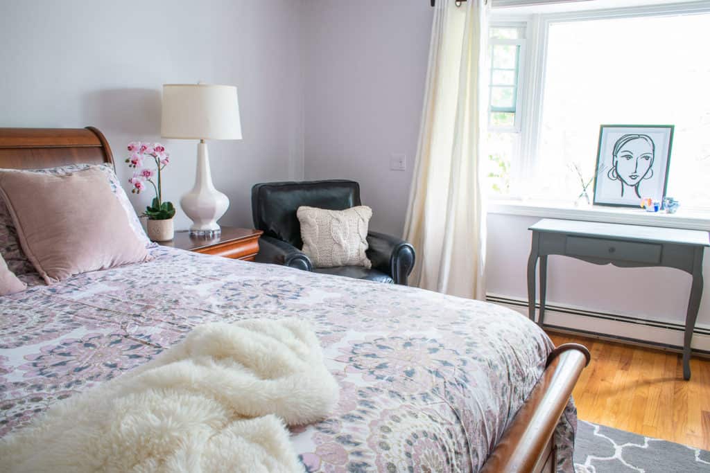 Repainting a Bedroom with PPG Timeless Paint-20 - At Charlotte's House