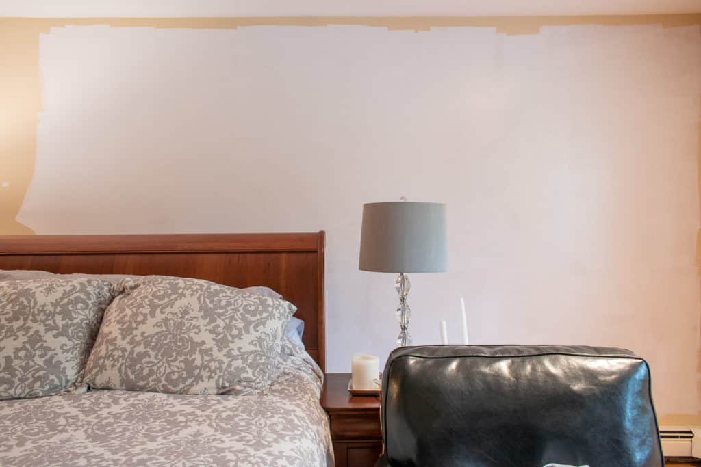 Repainted Relaxing Main Bedroom - At Charlotte's House