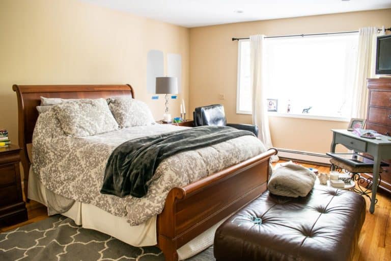 Repainted Relaxing Main Bedroom - At Charlotte's House