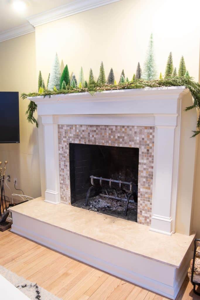 $15 Fireplace Makeover - At Charlotte's House