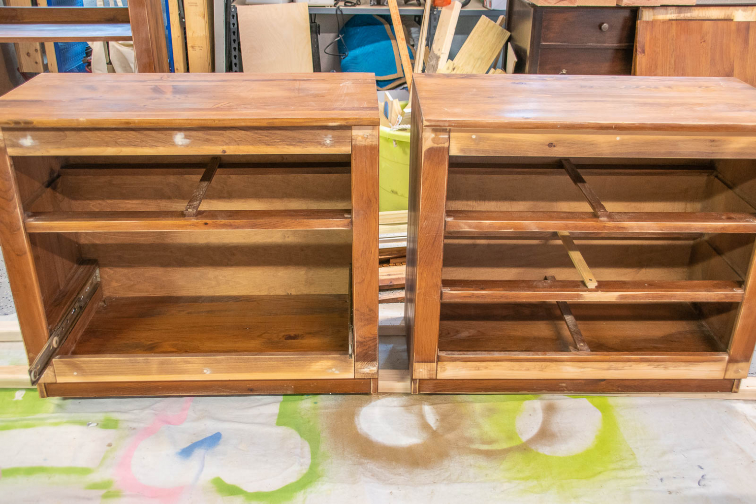 Thrifted Bookshelf Built Ins-12 - At Charlotte's House