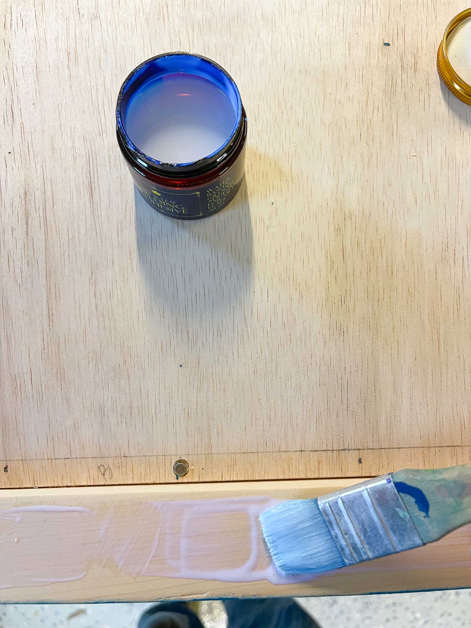 DIY Gold Leaf Wooden Frame - At Charlotte's House