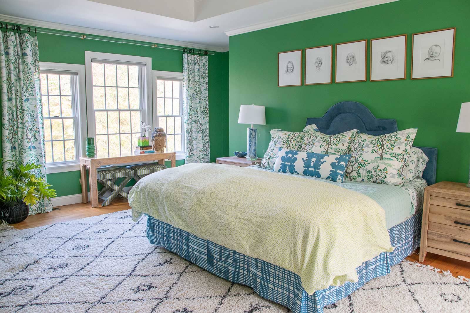 DIY Bedskirt the EASY Way - At Charlotte's House