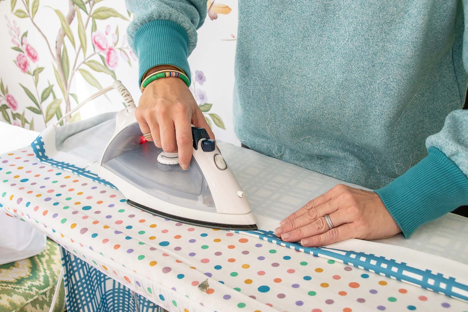 DIY Bedskirt the EASY Way - At Charlotte's House