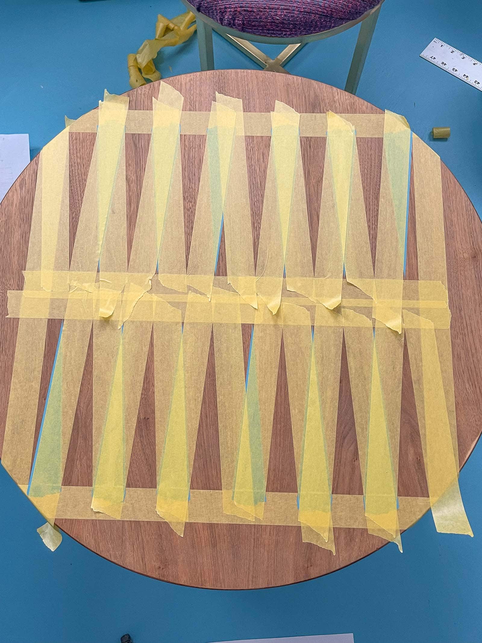 How to Paint a Backgammon Table - At Charlotte's House