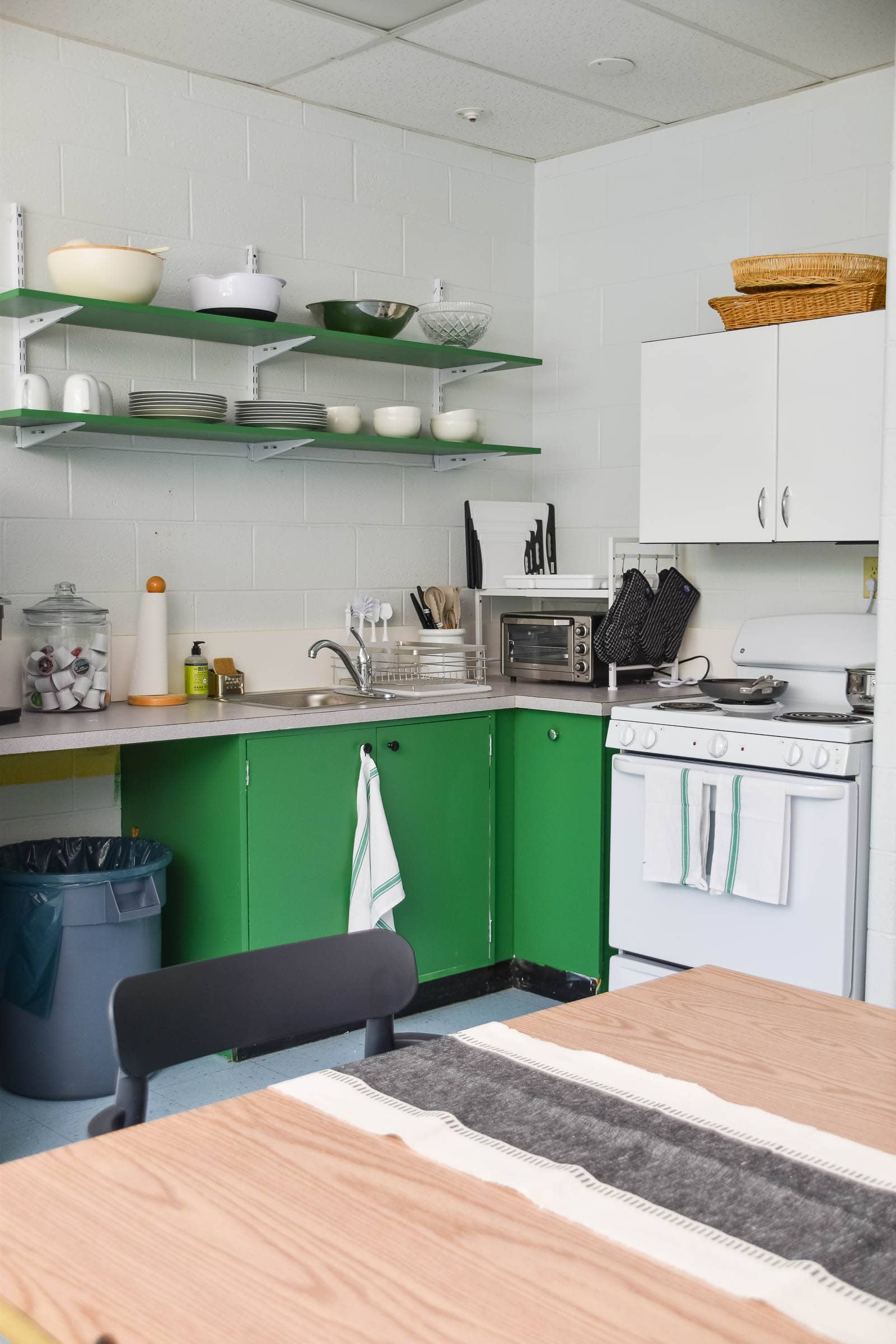 Faculty Room/ Teachers Lounge Makeover - At Charlotte's House