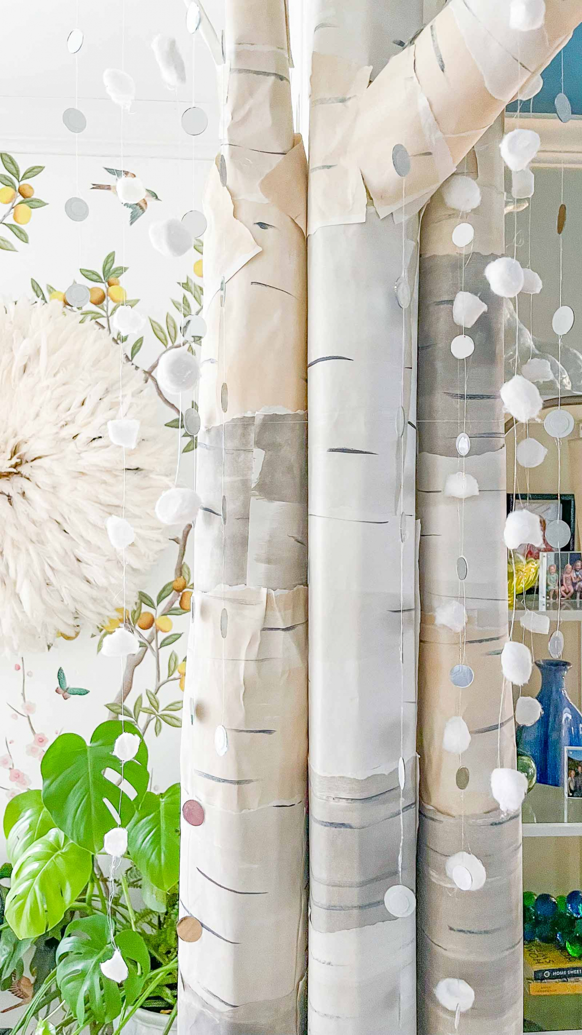 How to Make the Holiday White House Birch Trees in Your Own Home - At ...