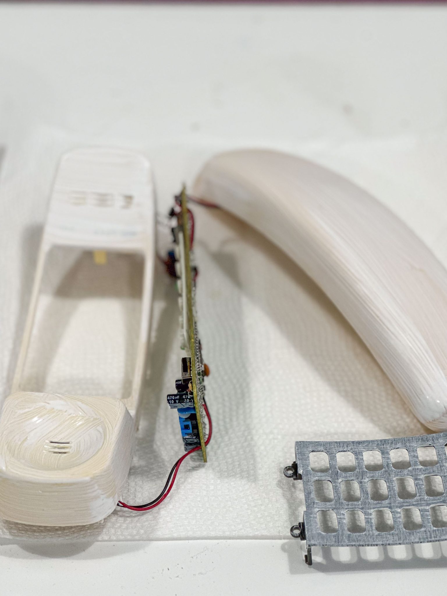 Painted Retro Telephone - At Charlotte's House