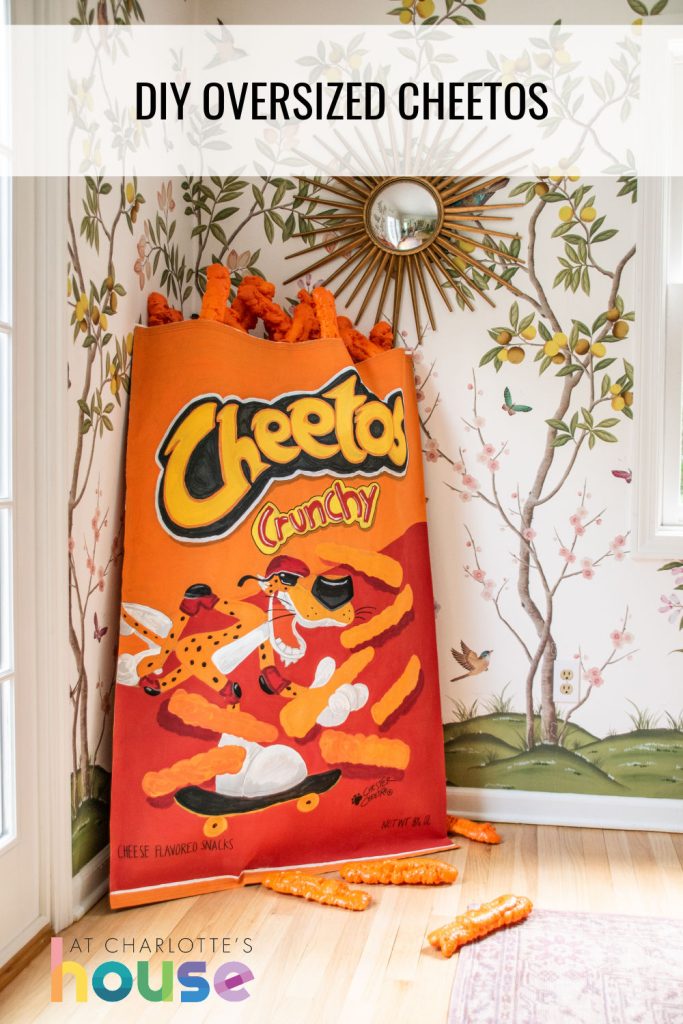DIY OVERSIZED CHEETOS - At Charlotte's House