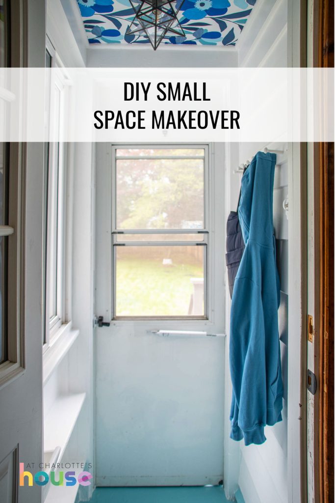 DIY SMALL SPACE MAKEOVER - At Charlotte's House