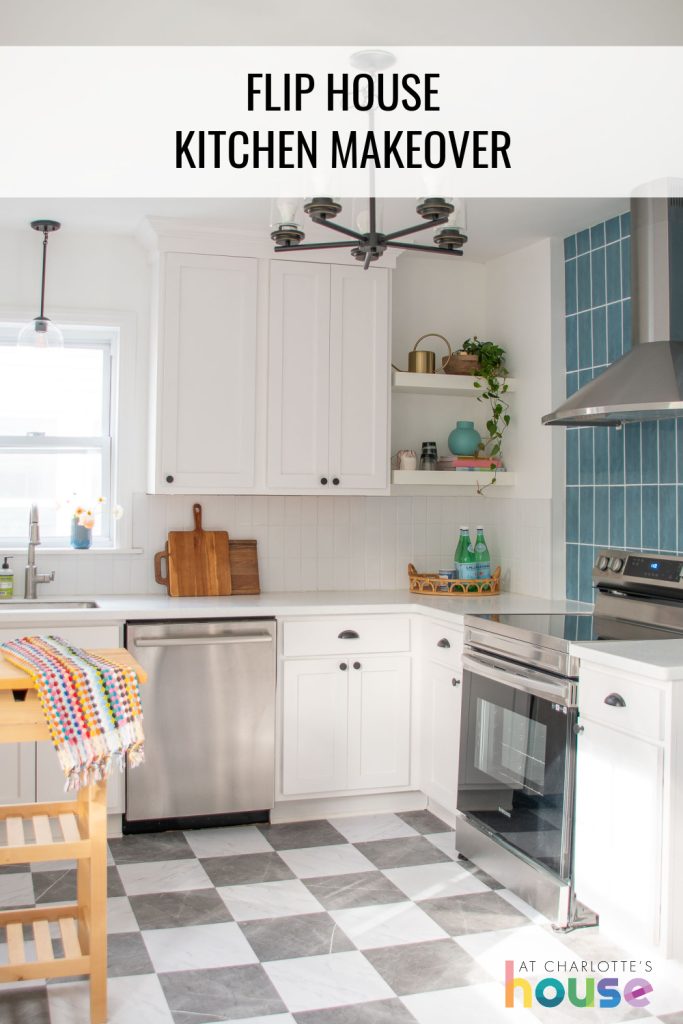 FLIP HOUSE KITCHEN MAKEOVER 1 - At Charlotte's House