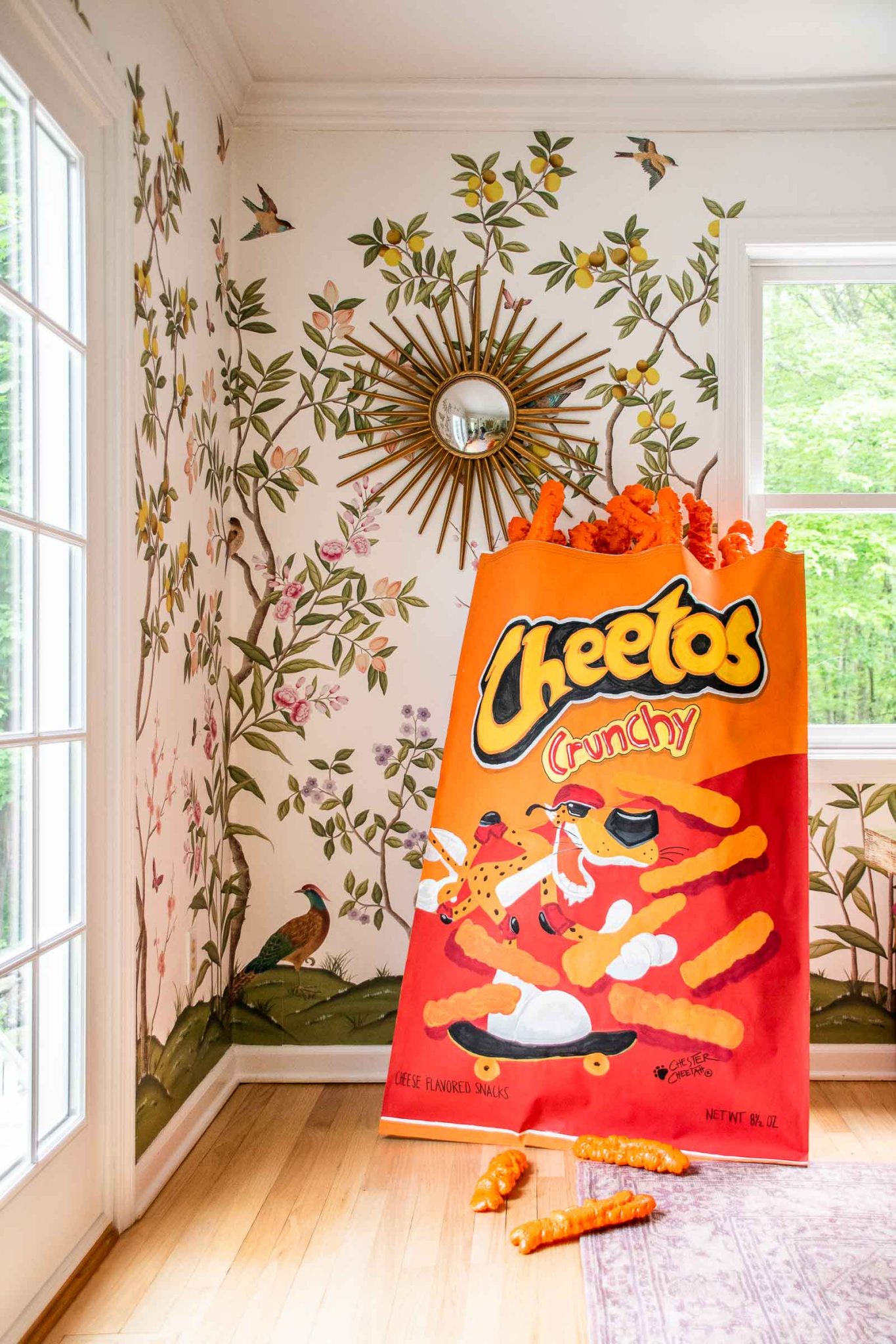 Giant Cheetos - At Charlotte's House
