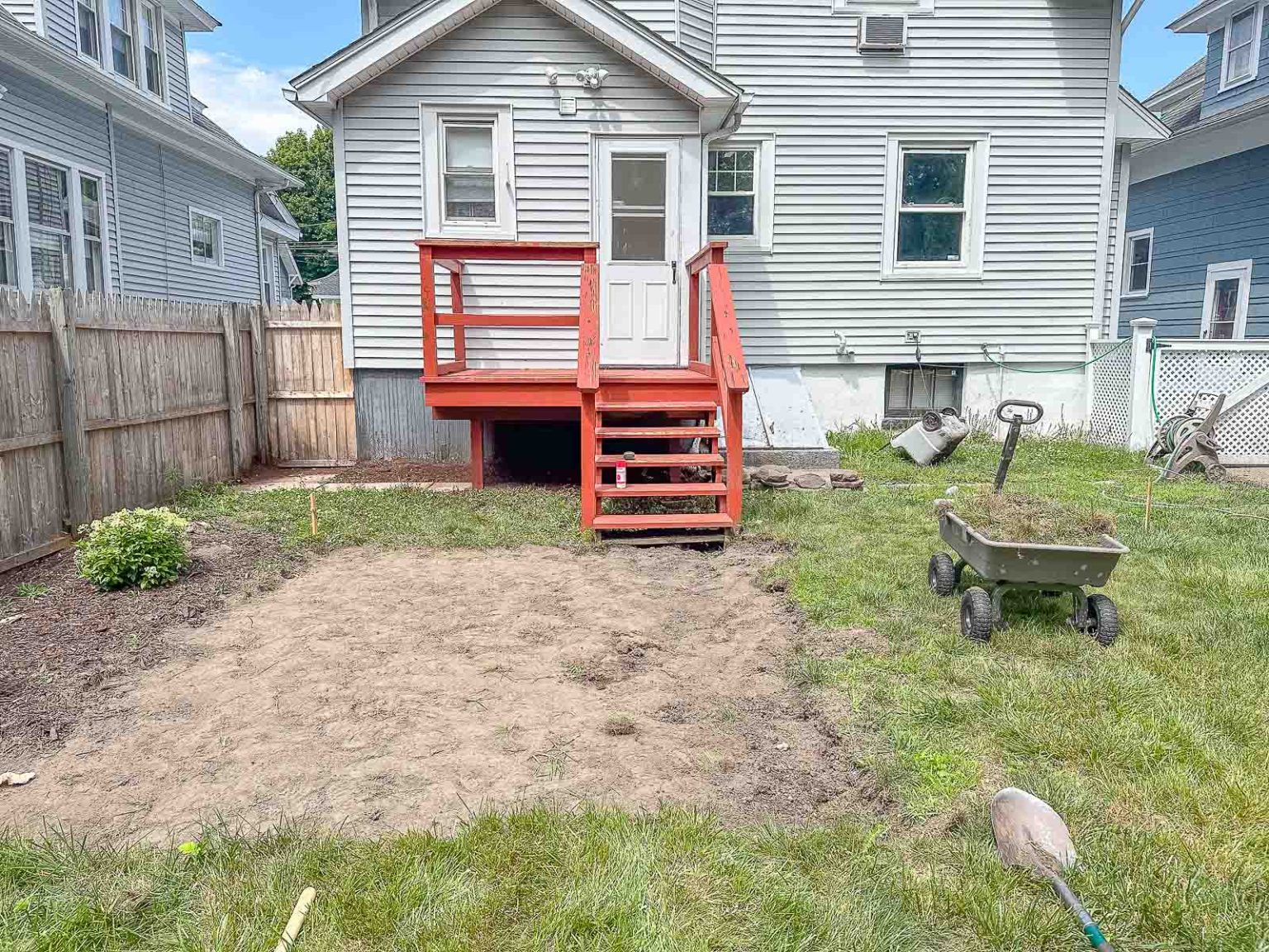 How to Install Your Own Patio - At Charlotte's House